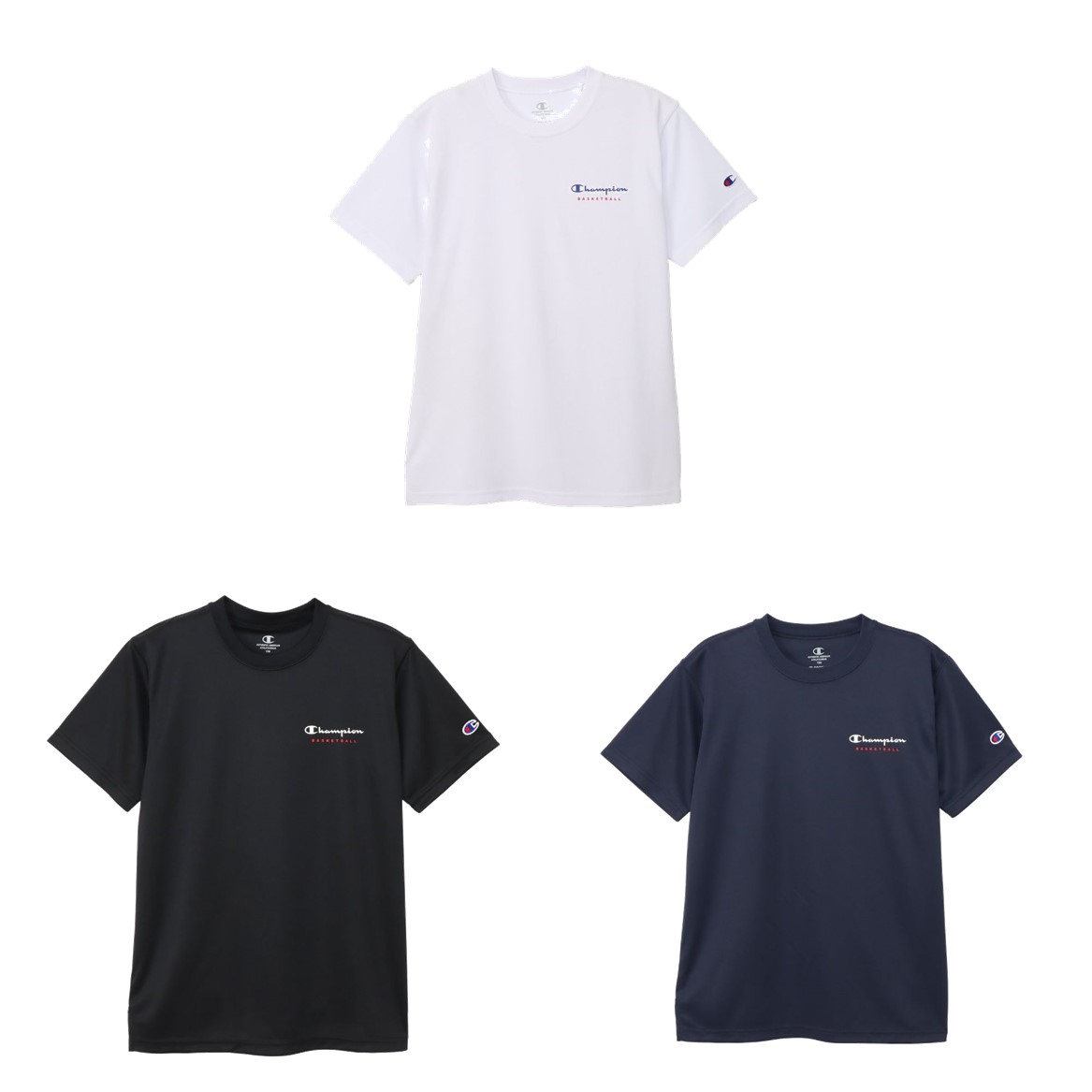 チャンピオン Champion バスケットウェア ジュニア SHORT SLEEVE T-SHIRT CK-BB334 2025SS - KPI CLUB（KPI公式オンラインストア）